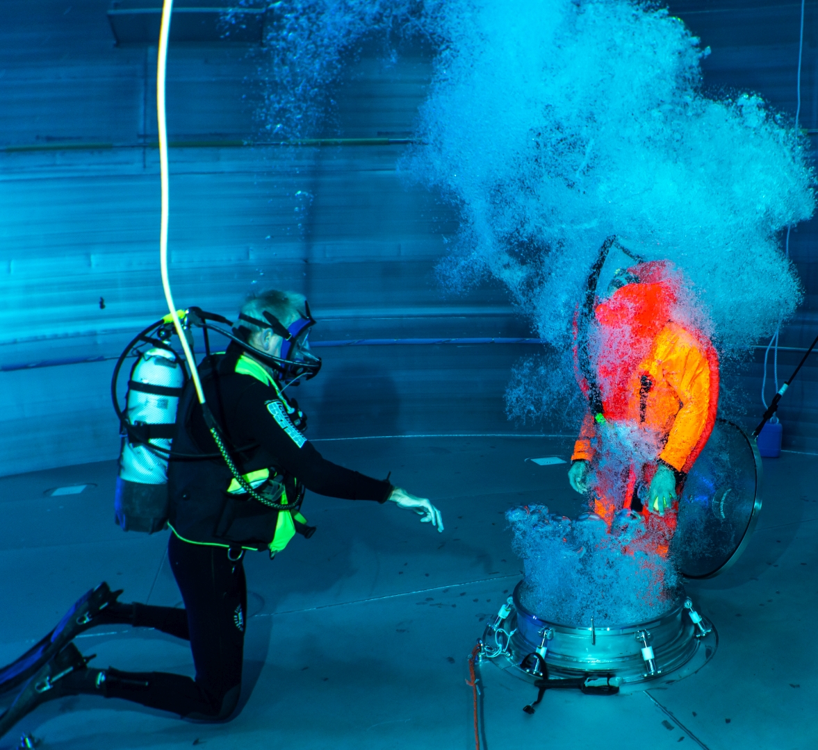 Single Escape Tower (SET) trainingen - Duiktoren ‘Triton 12 ...